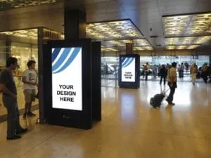 Realistic Impressive Advertising Poster Mockup Design | The Free Mockup