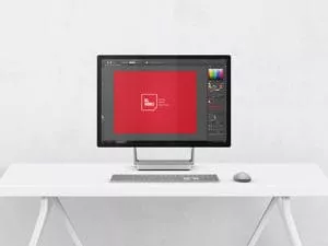 Free Surface Studio Mockups | The Free Mockup
