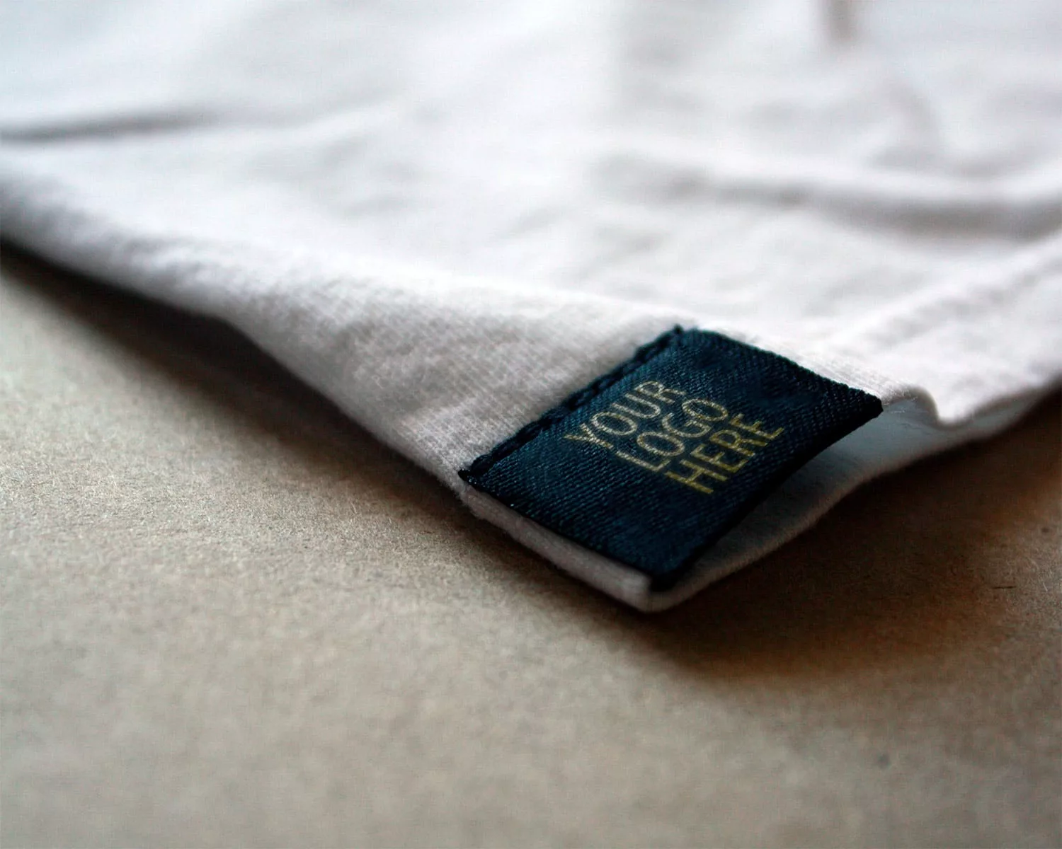 Free TAG T Shirt Logo Mockup Free Mockup