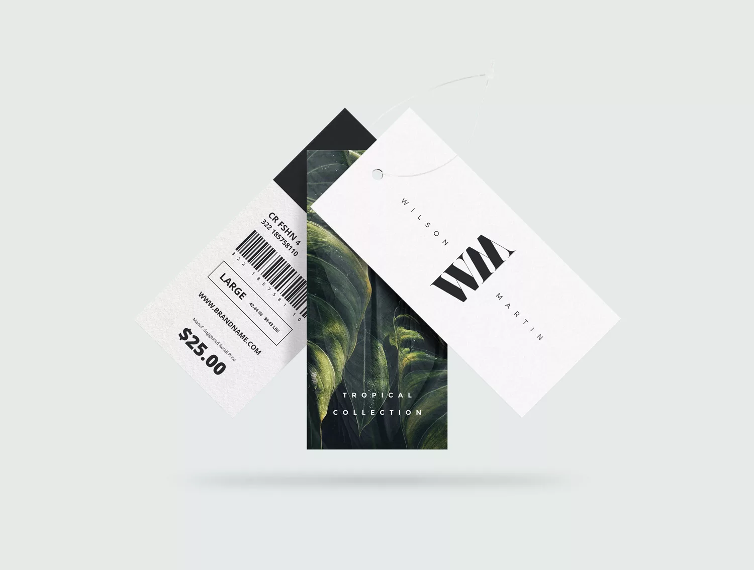 Free Brand Tags Mockup | The Free Mockup