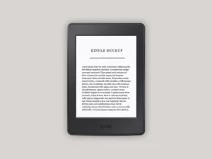 Amazon Kindle Paperwhite eBook Mockup | The Free Mockup