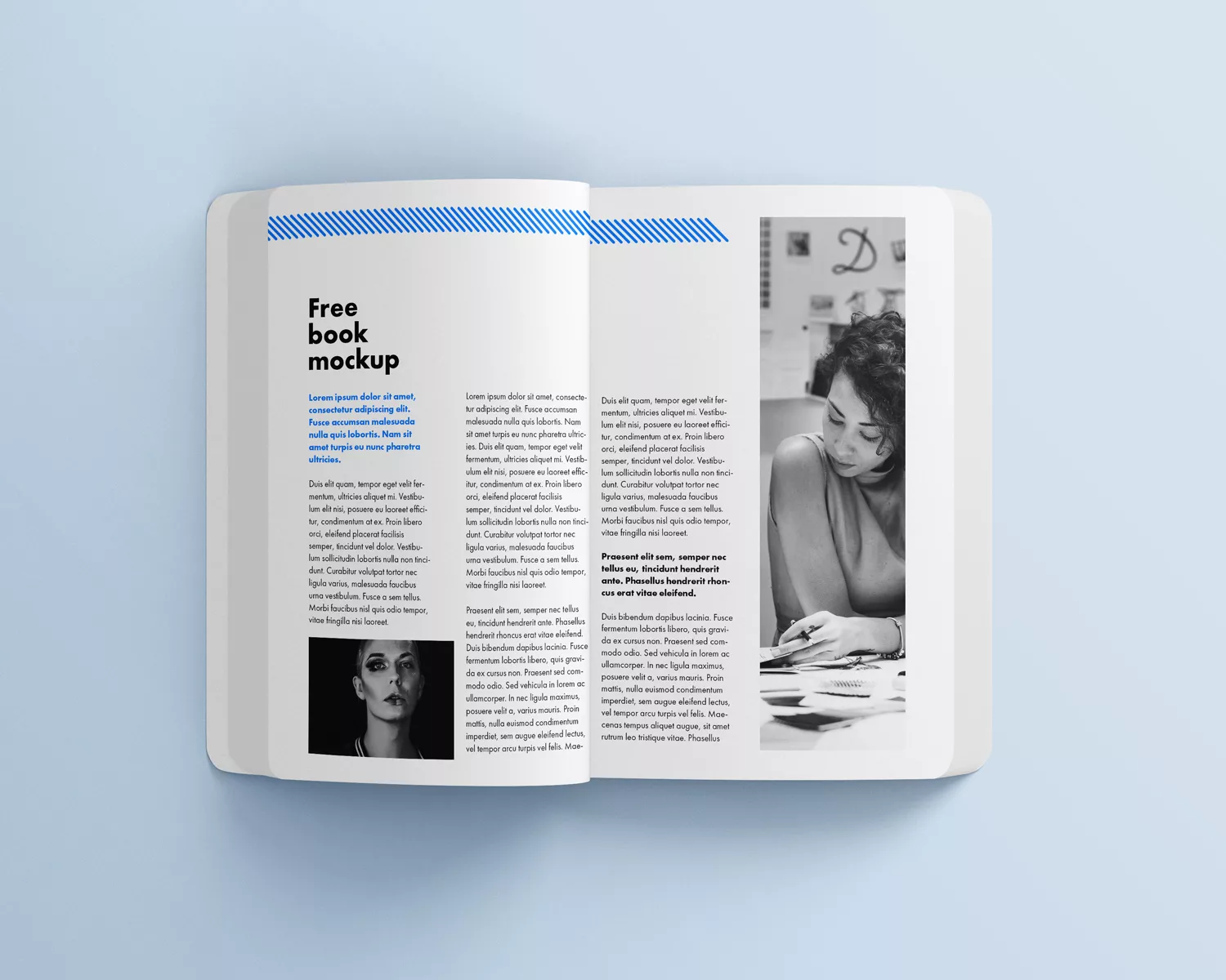 Book Mockup with Rounded Corners | Free Mockup