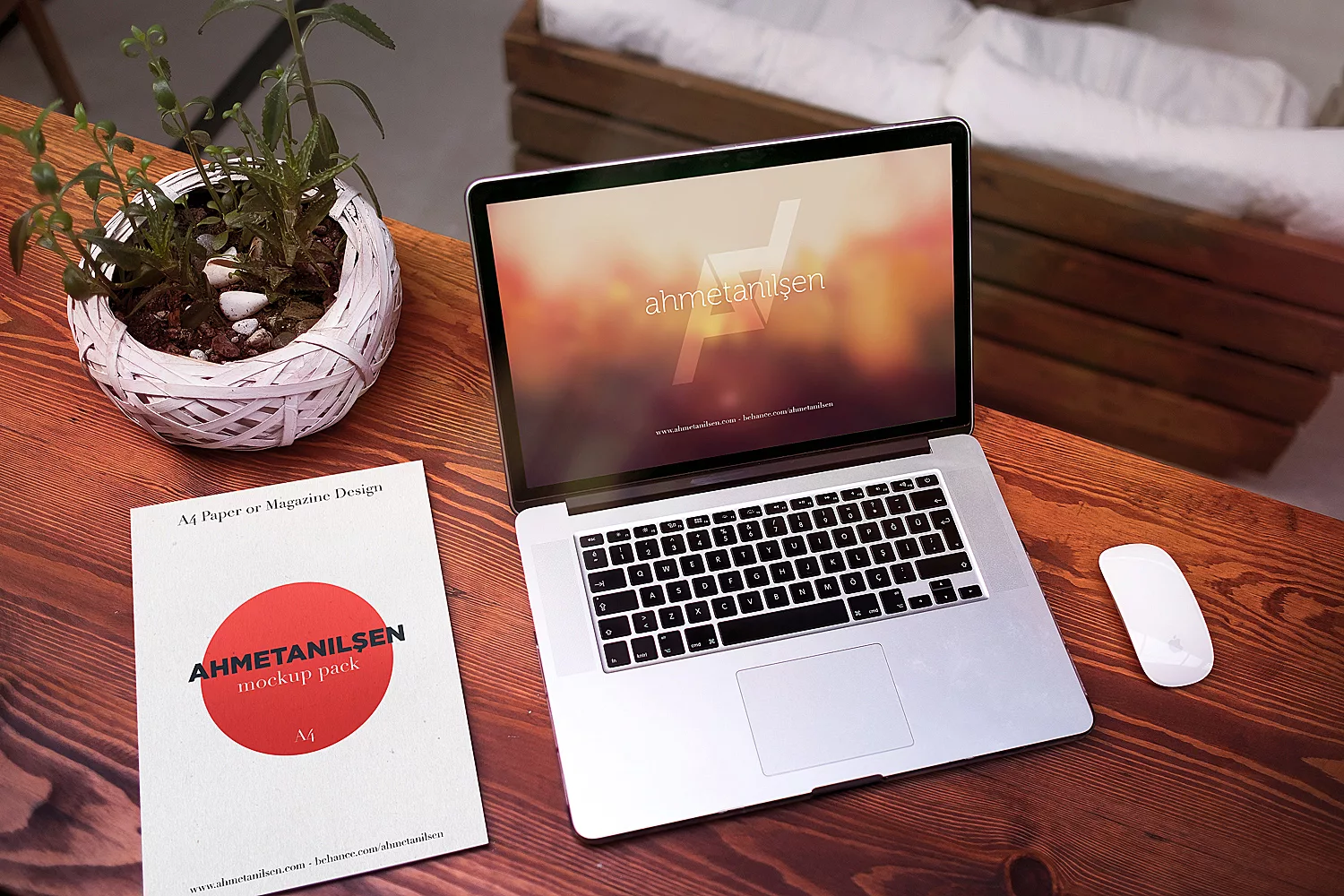 MacBook Web Mockup Free | The Free Mockup