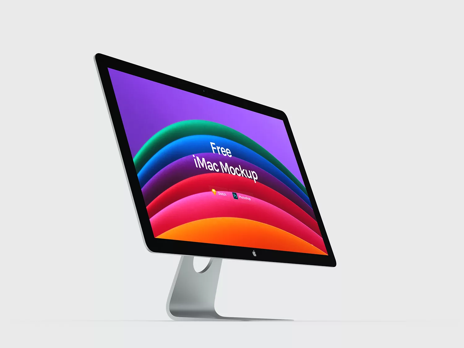 Apple iMac Mockups Free | The Free Mockup
