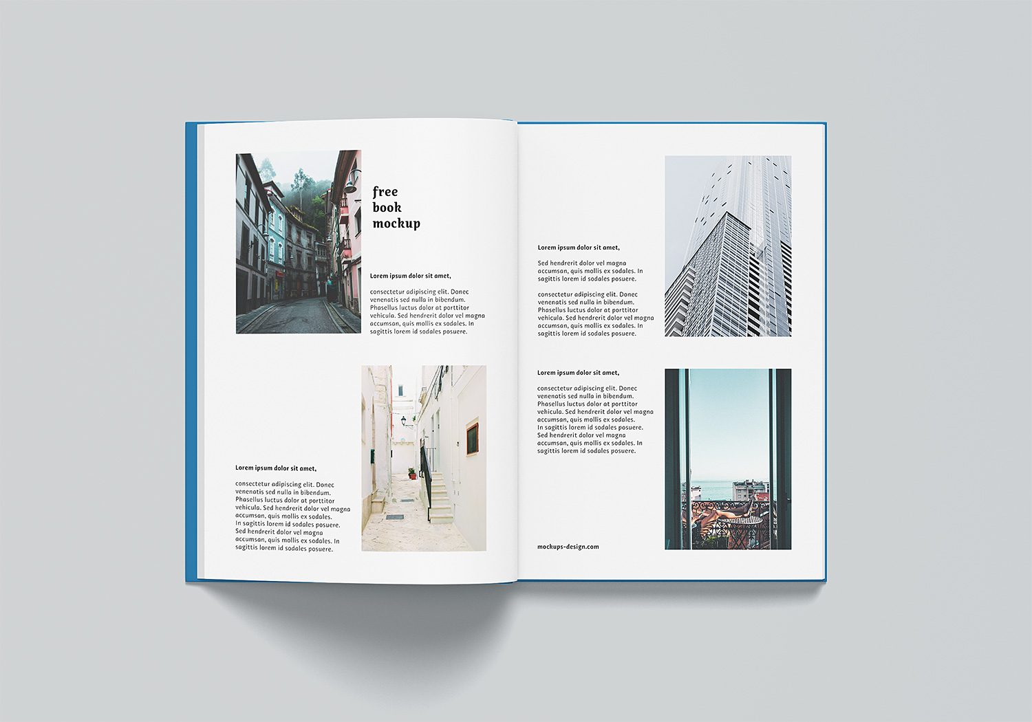 A4 Hardcover Book Mockup A4 Hardcover Book Mockup