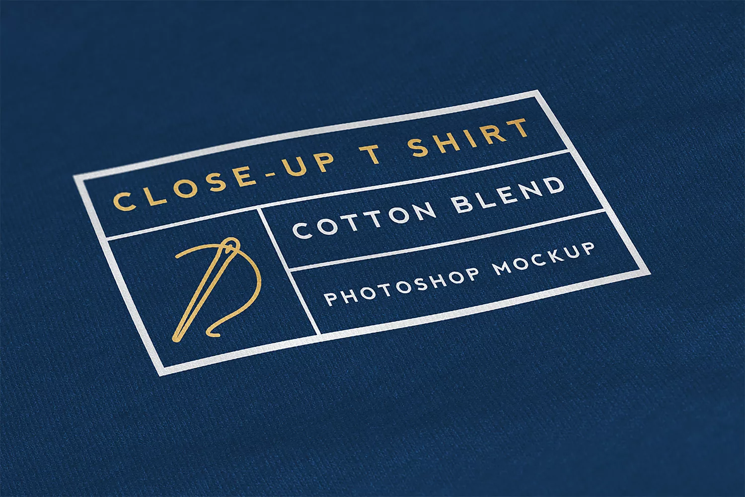 Close-Up T-Shirt Mockup | The Free Mockup