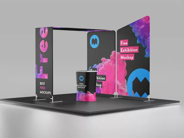 Exhibition Mockup Set | The Free Mockup