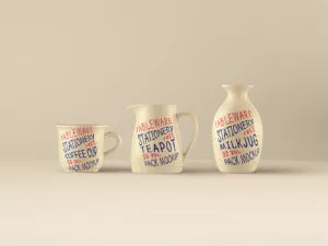 Tableware PSD Mockup | Free Mockup