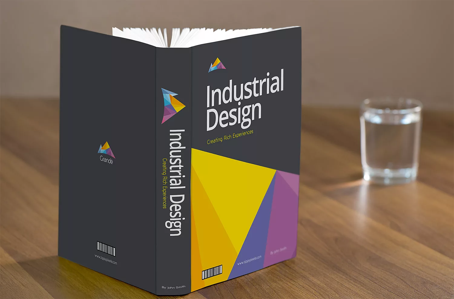 Free Hardcover Book Mockup