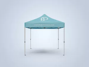 Square Canopy Tent Mockup | The Free Mockup