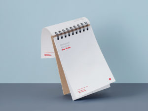 Notepad Mock-Up (PSD) | Free Mockup