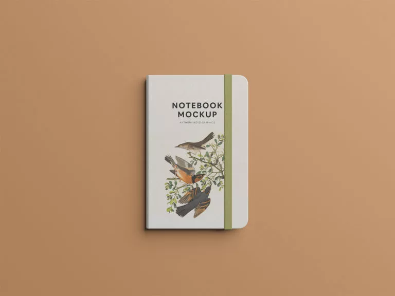 Notebook PSD Mockup | The Free Mockup
