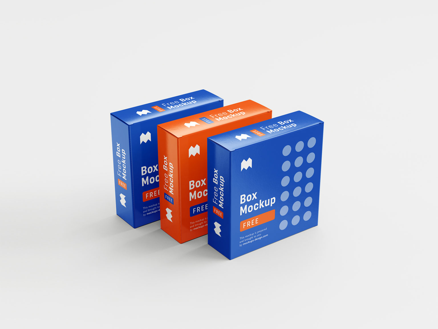 Box Packaging Mockup Set | Free Mockup
