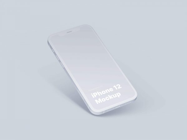 iPhone 12 PSD Mockup | Free Mockup