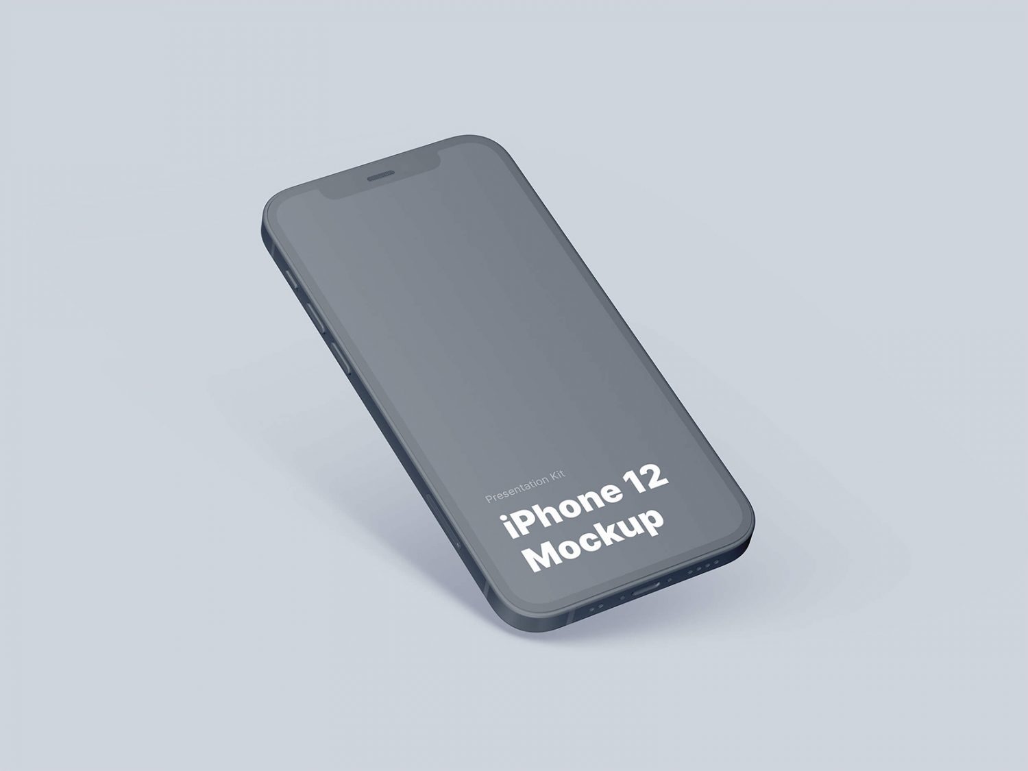 iPhone 12 PSD Mockup | The Free Mockup