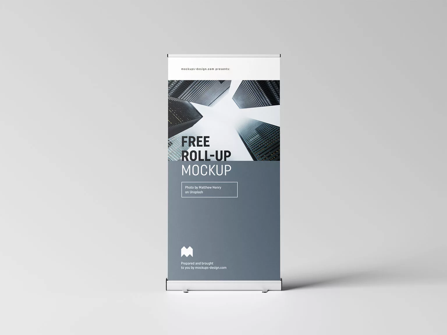 Free Roll-Up Mockup | The Free Mockup