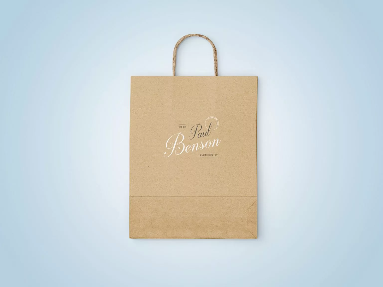 Paper Bag Mockup Set | The Free Mockup