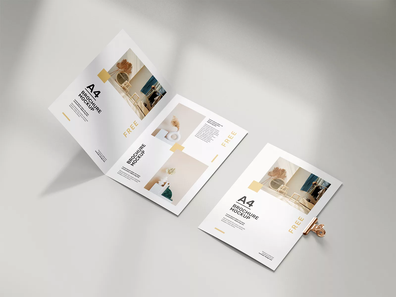 Free A4 Brochure Mockup Set Brochure Brochures Mockups Mockup Vrogue