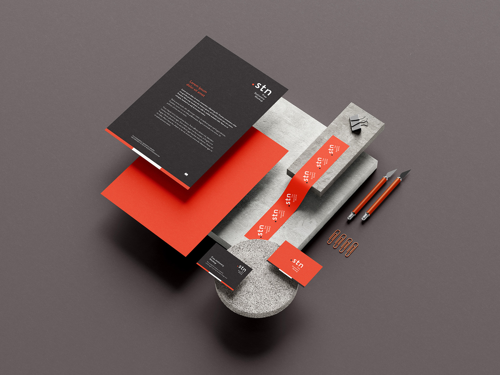 Branding Stationery Free Mockups – Free Mockup Branding Stationery Free Mockups – Free Mockup