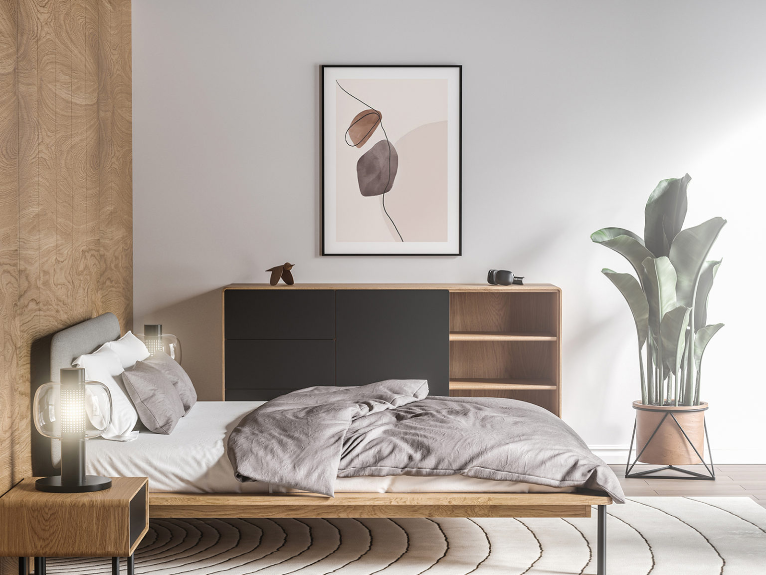 Modern Poster Frame Mockup