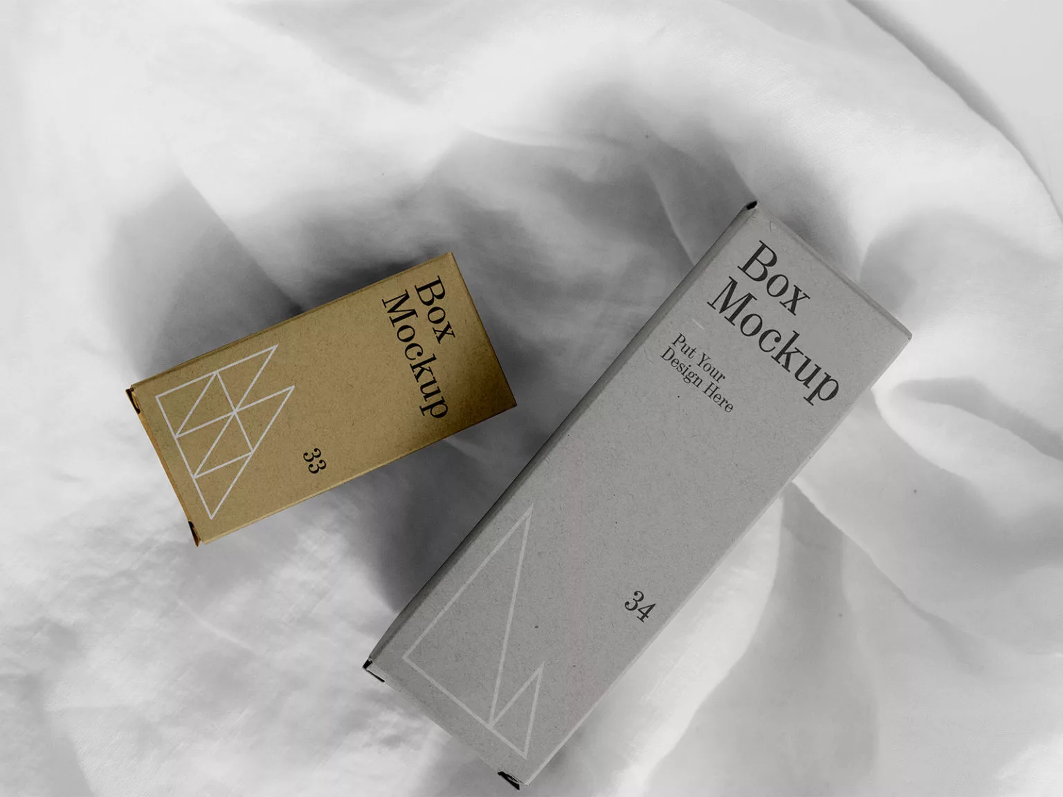 Free Box PSD Mockup Set | The Free Mockup