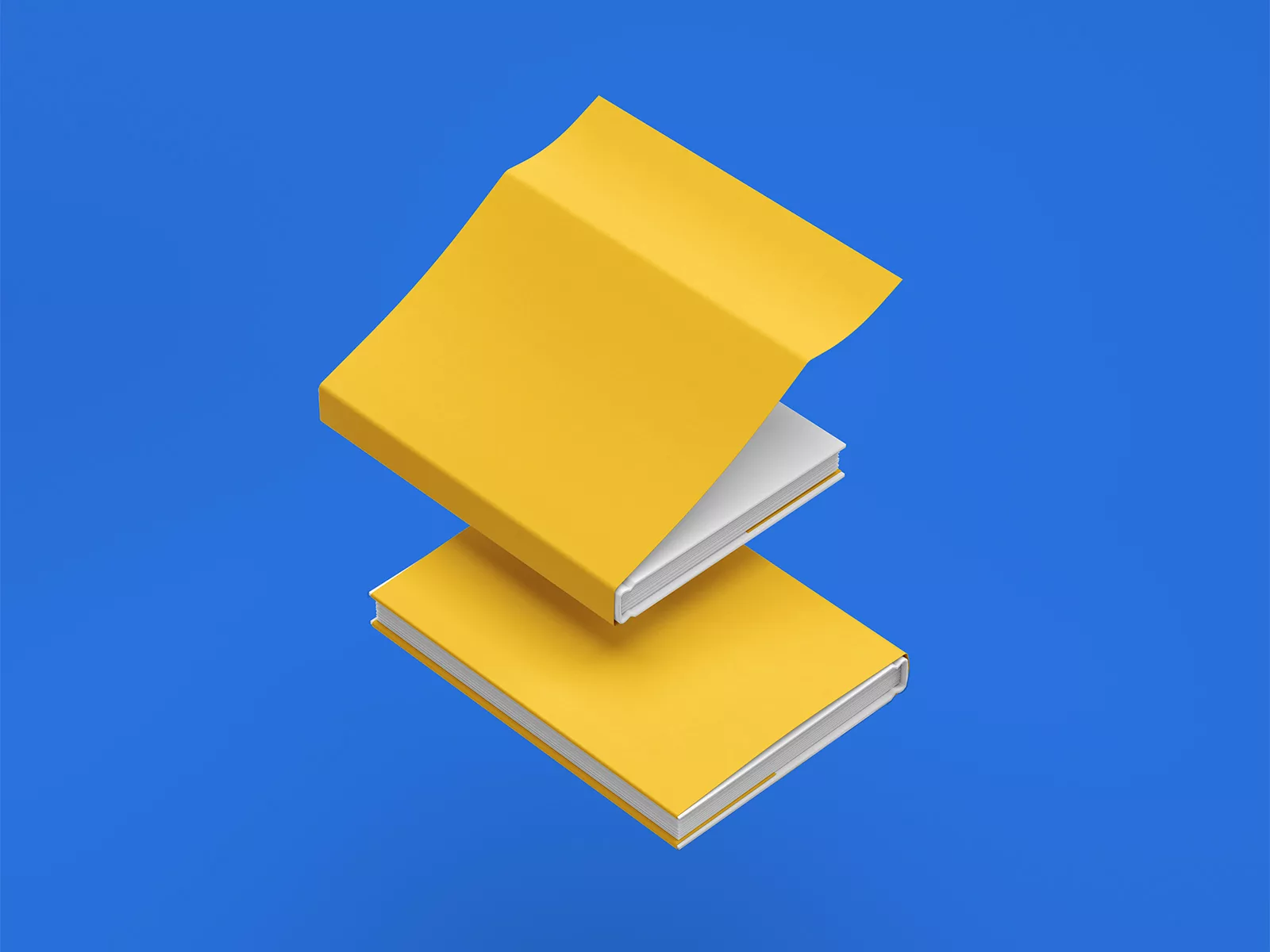 Dust Jacket Book PSD Mockup