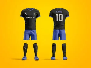 Football Kit PSD Free Mockup | The Free Mockup