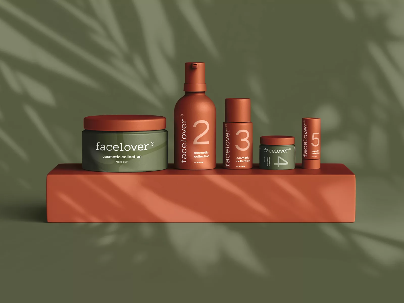 Cosmetic Packaging Branding PSD Mockups