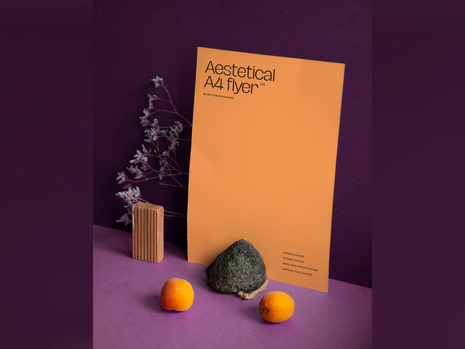 Letterhead Brand Paper and Product Box Packaging Mockups | Free Mockup