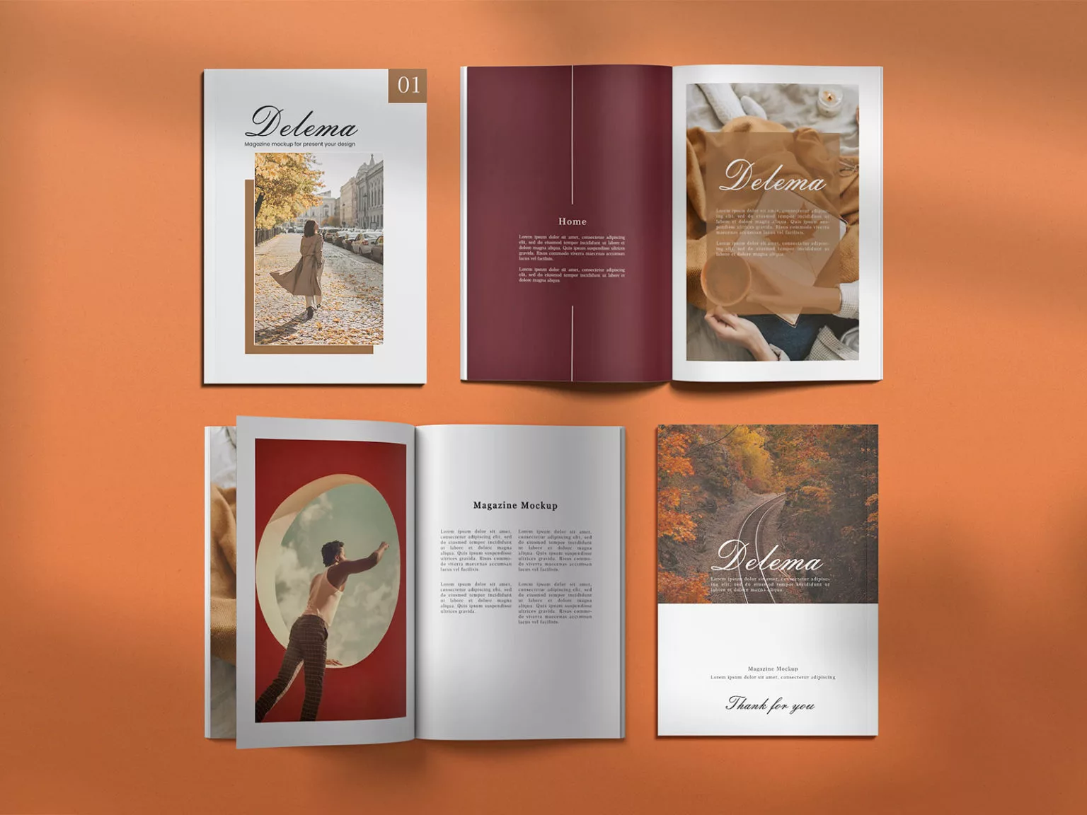 Free Magazine Mockups | The Free Mockup