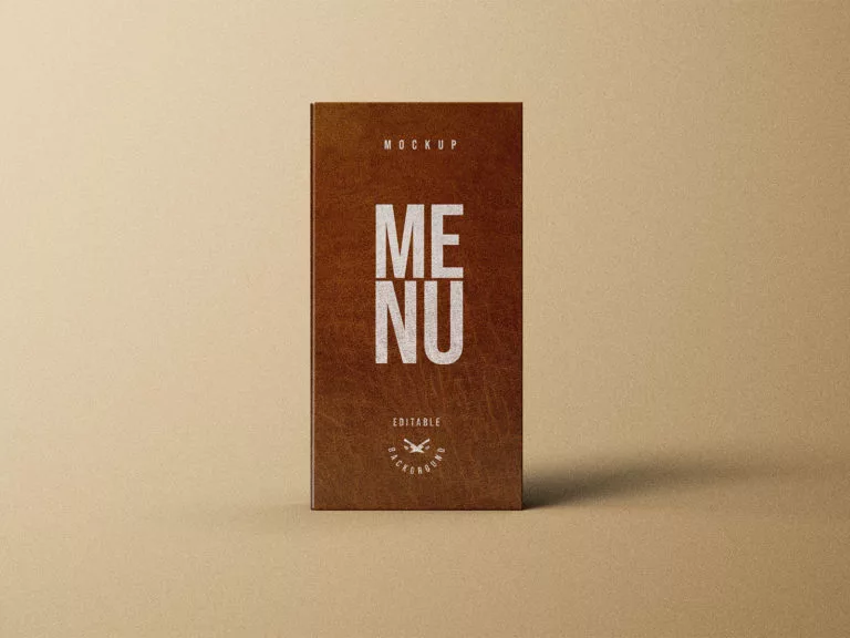 Free menu mockup | The Free Mockup