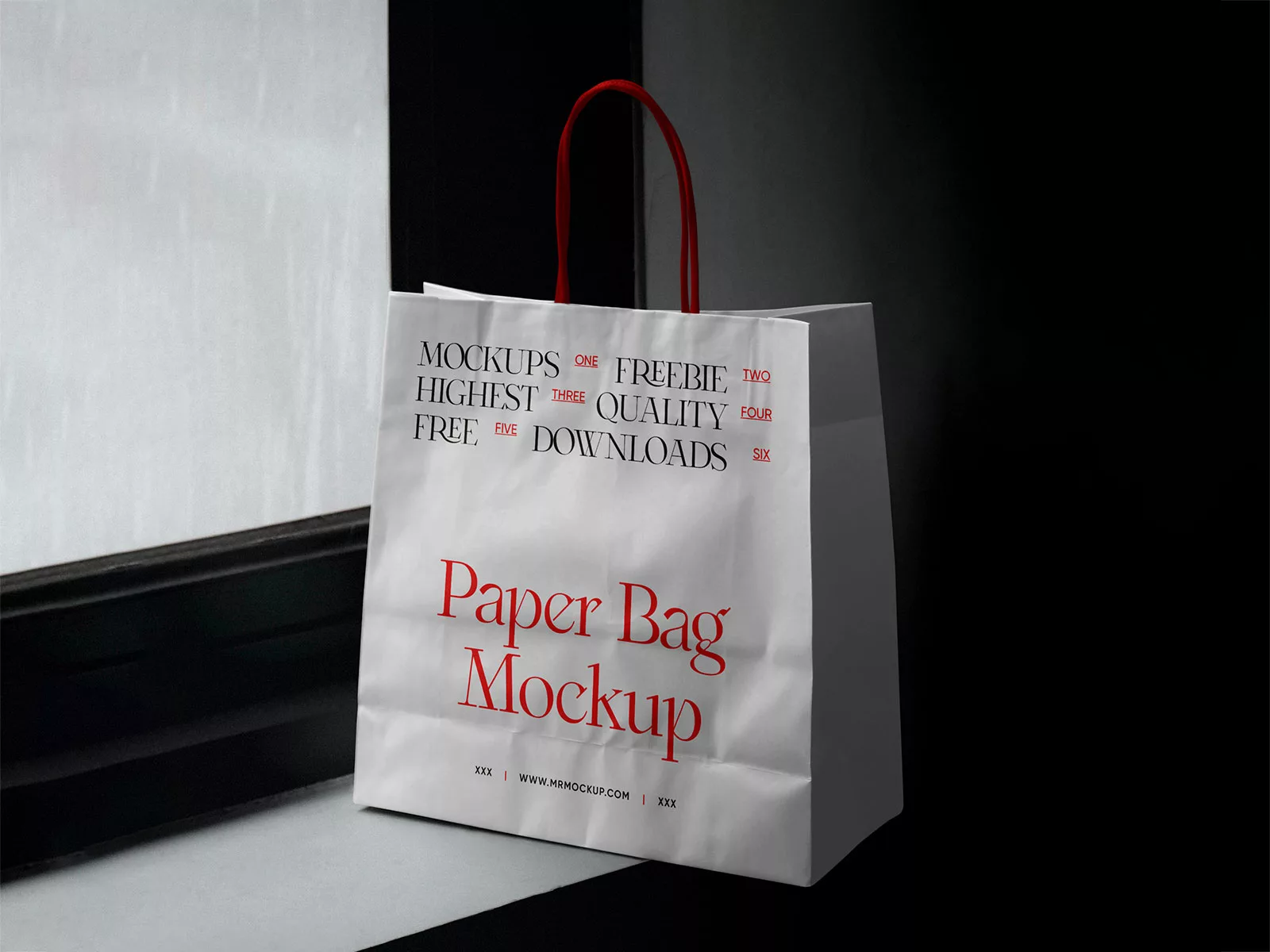 Shopping Paper Bag – PSD Mockup | The Free Mockup