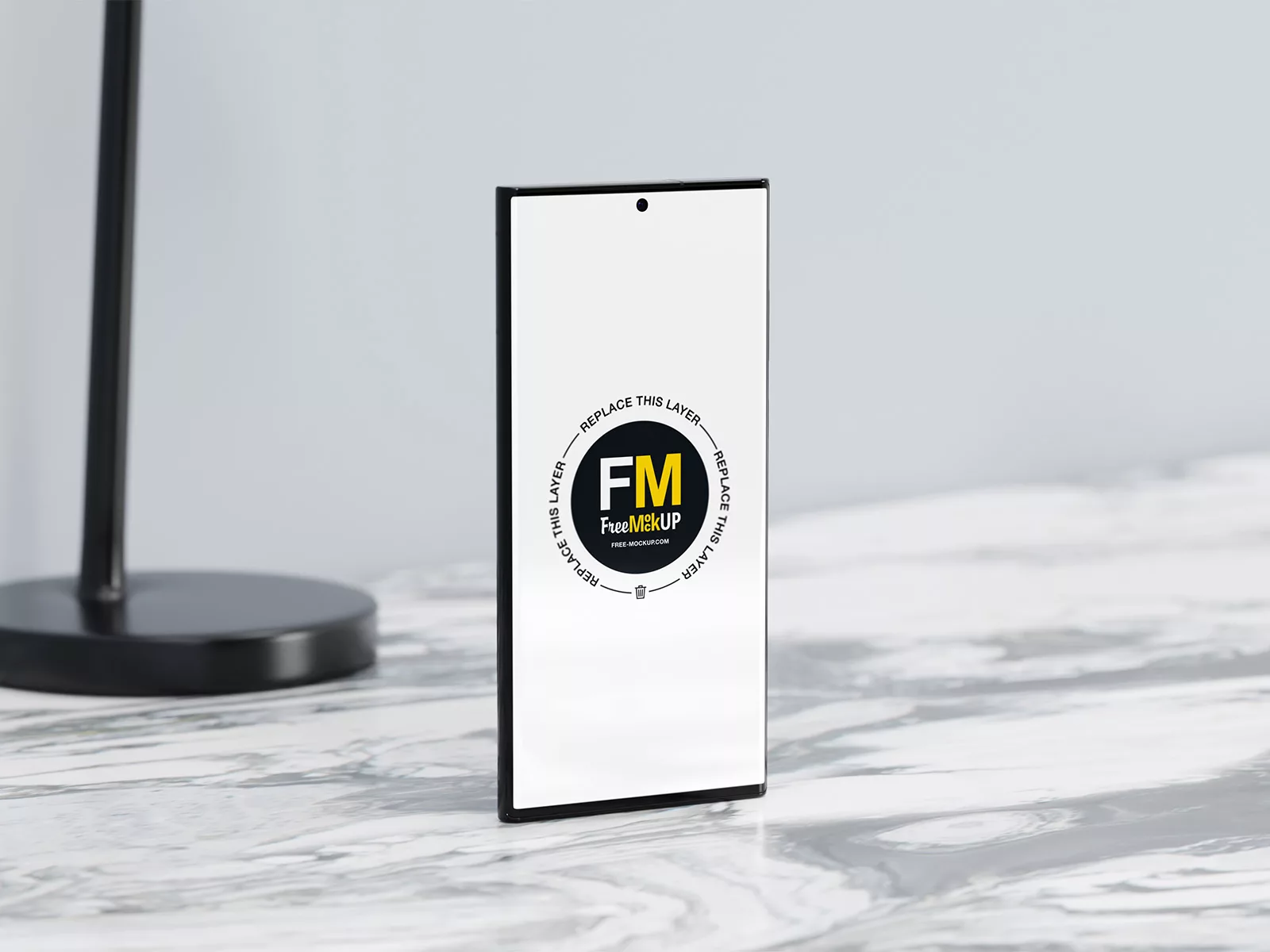 Galaxy S23 Ultra Android Smartphone Mockup | The Free Mockup