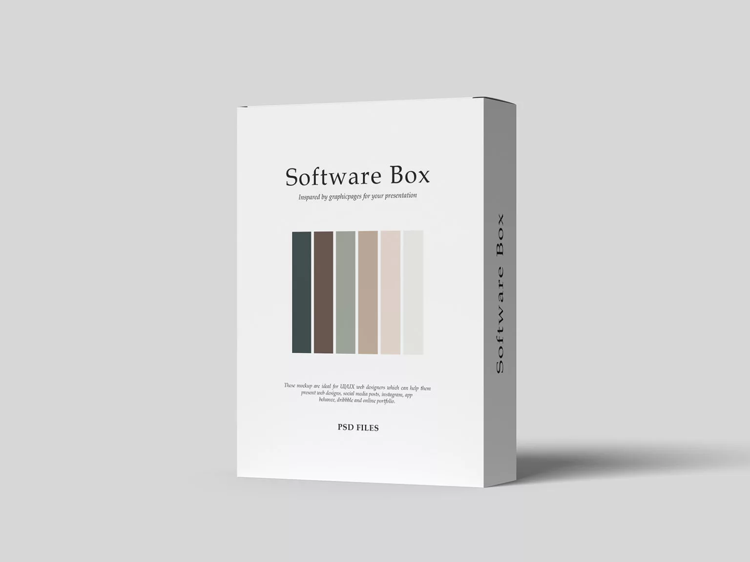 Software Product Box Mockup | The Free Mockup