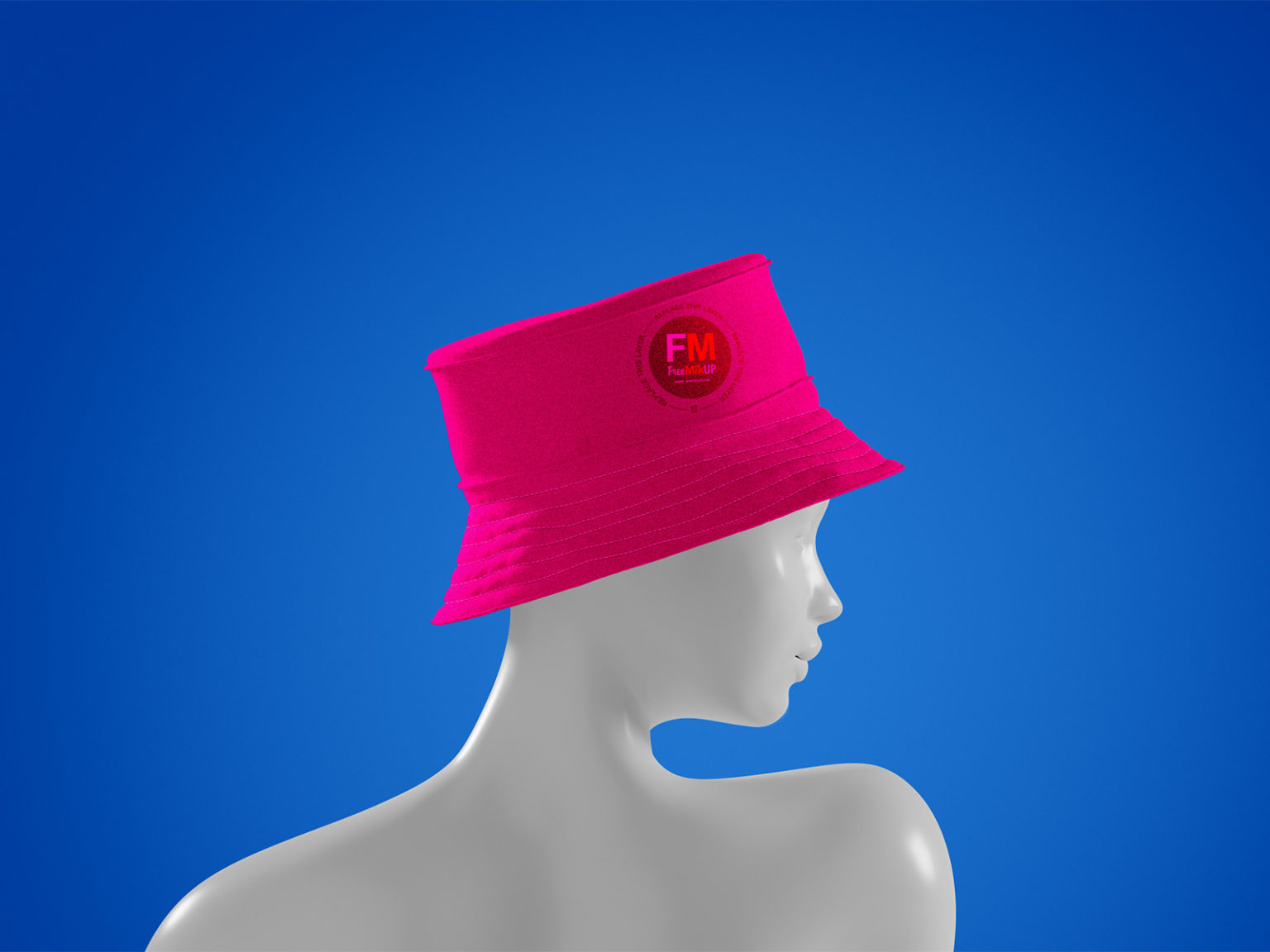 Bucket Hat PSD Mockup Set | Free Mockup