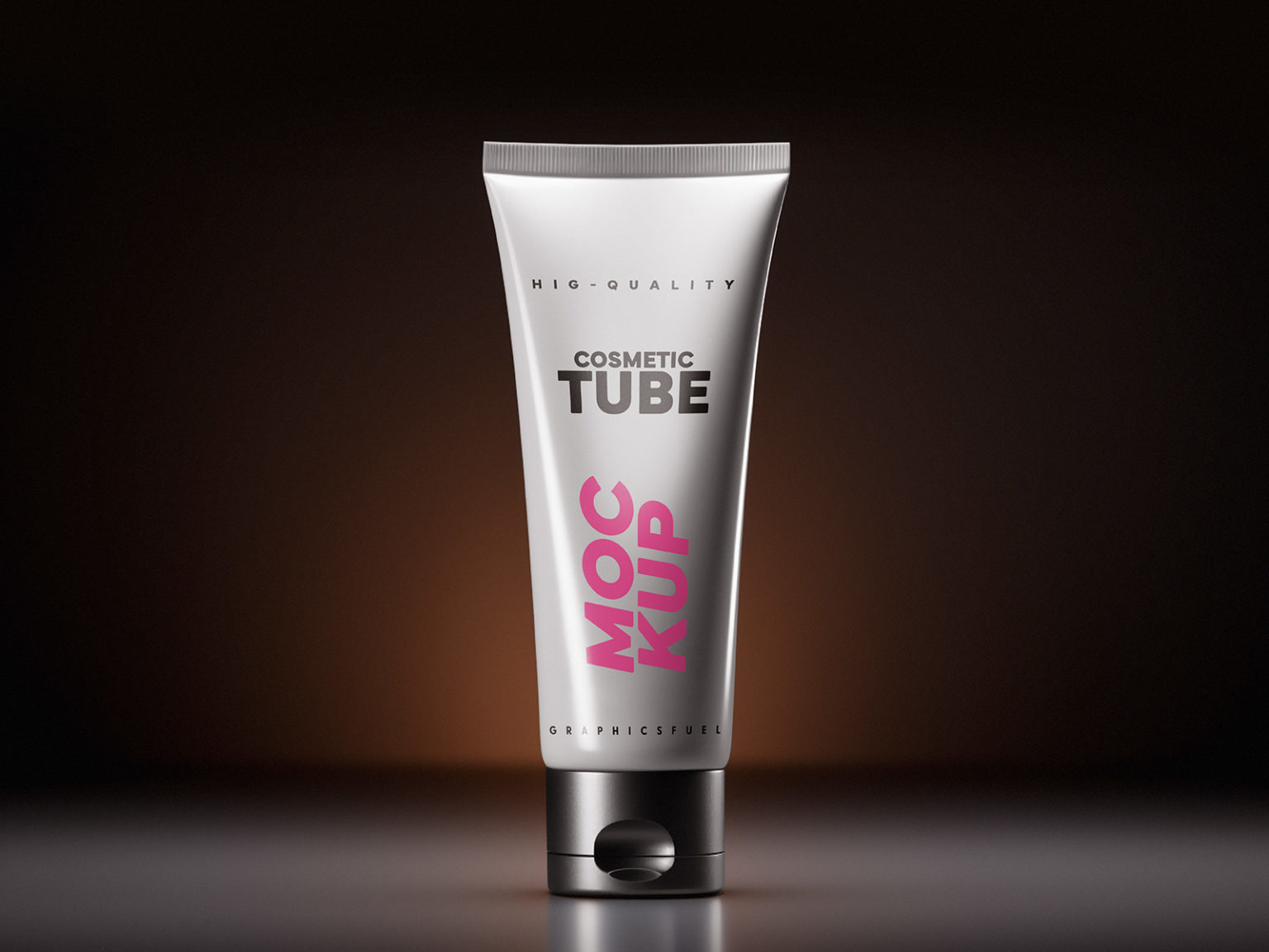 Cosmetic Tube Branding Mock-Up | Free Mockup