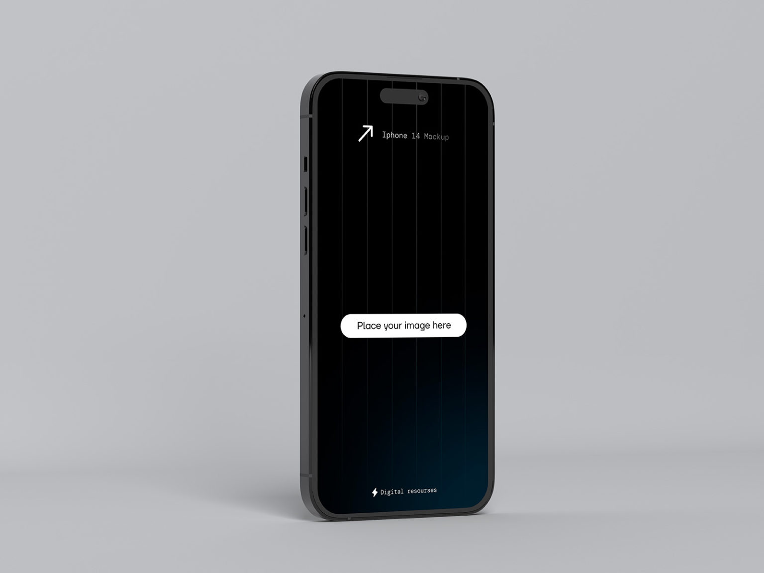 iPhone 14 UI PSD Mockup | Free Mockup