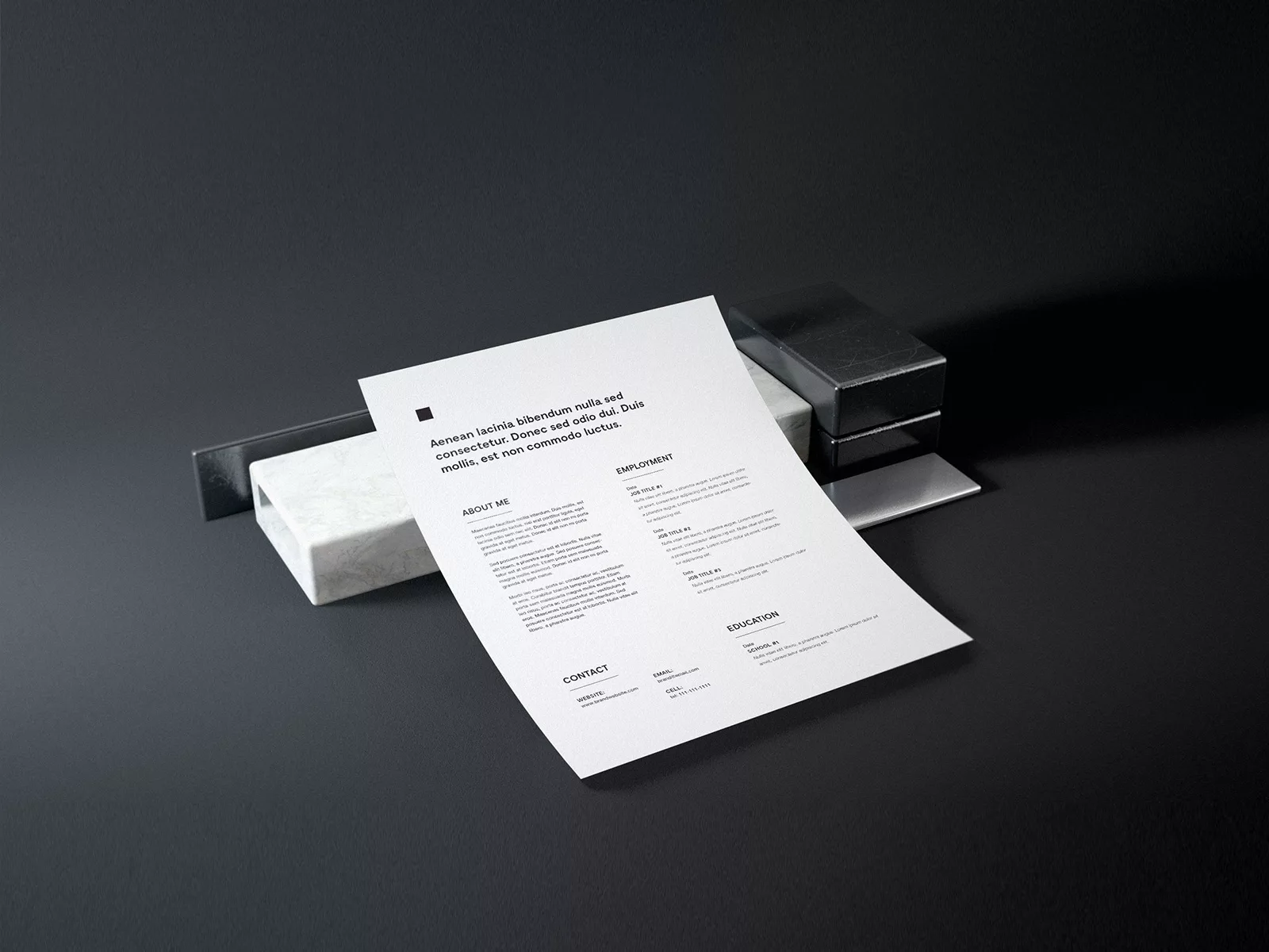 Branding Stationery PSD Mockup Bundle | The Free Mockup