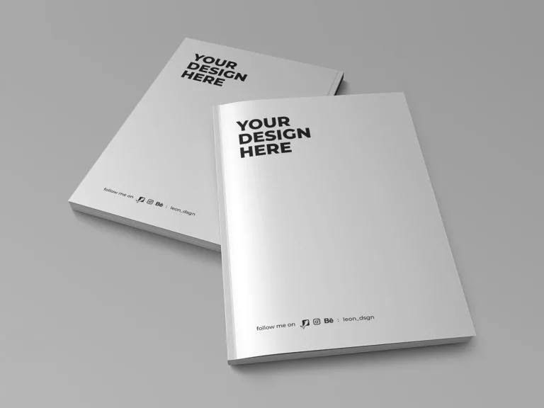 Free Book/Magazine Mockup PSD | The Free Mockup