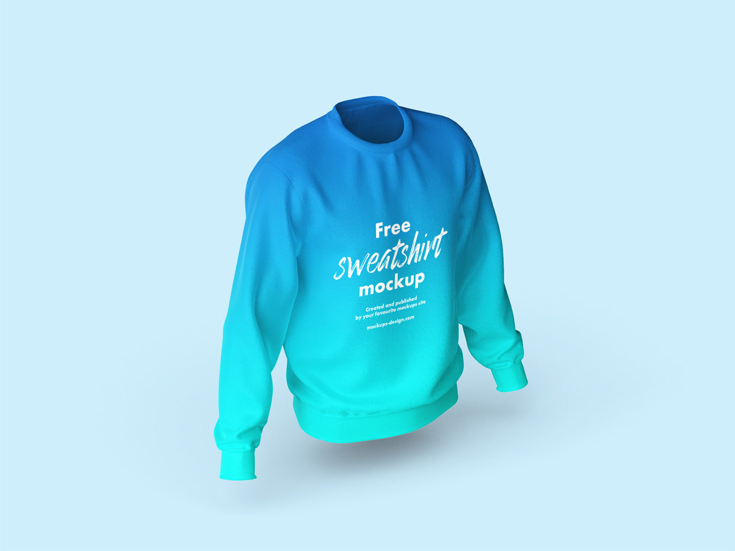 Sweatshirt Apparel PSD Mockup | Free Mockup