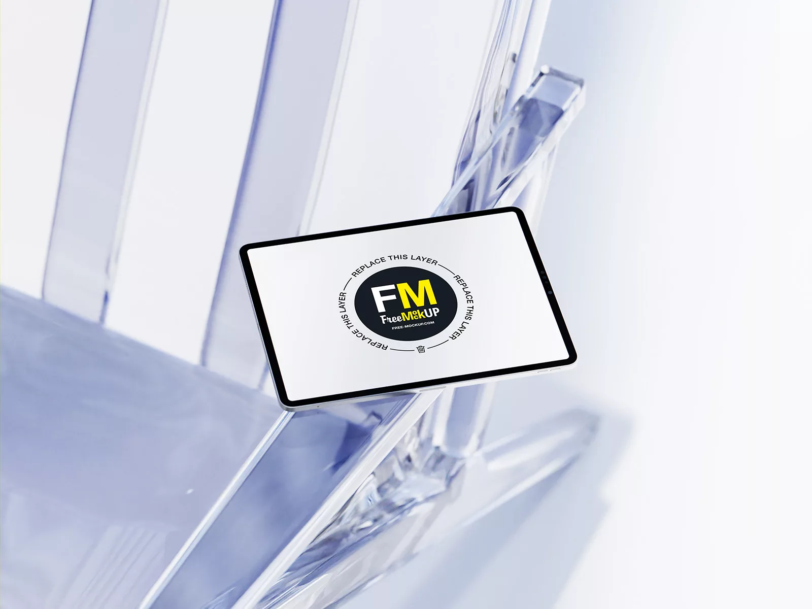 iPad Pro UI Design Mockup | The Free Mockup