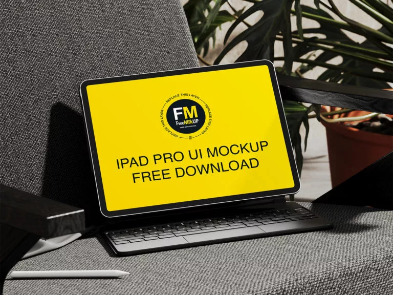 iPad Pro UI Mockup Free Download | The Free Mockup