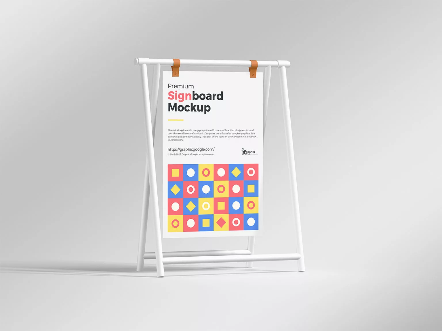 Signboard Free Mockup | The Free Mockup