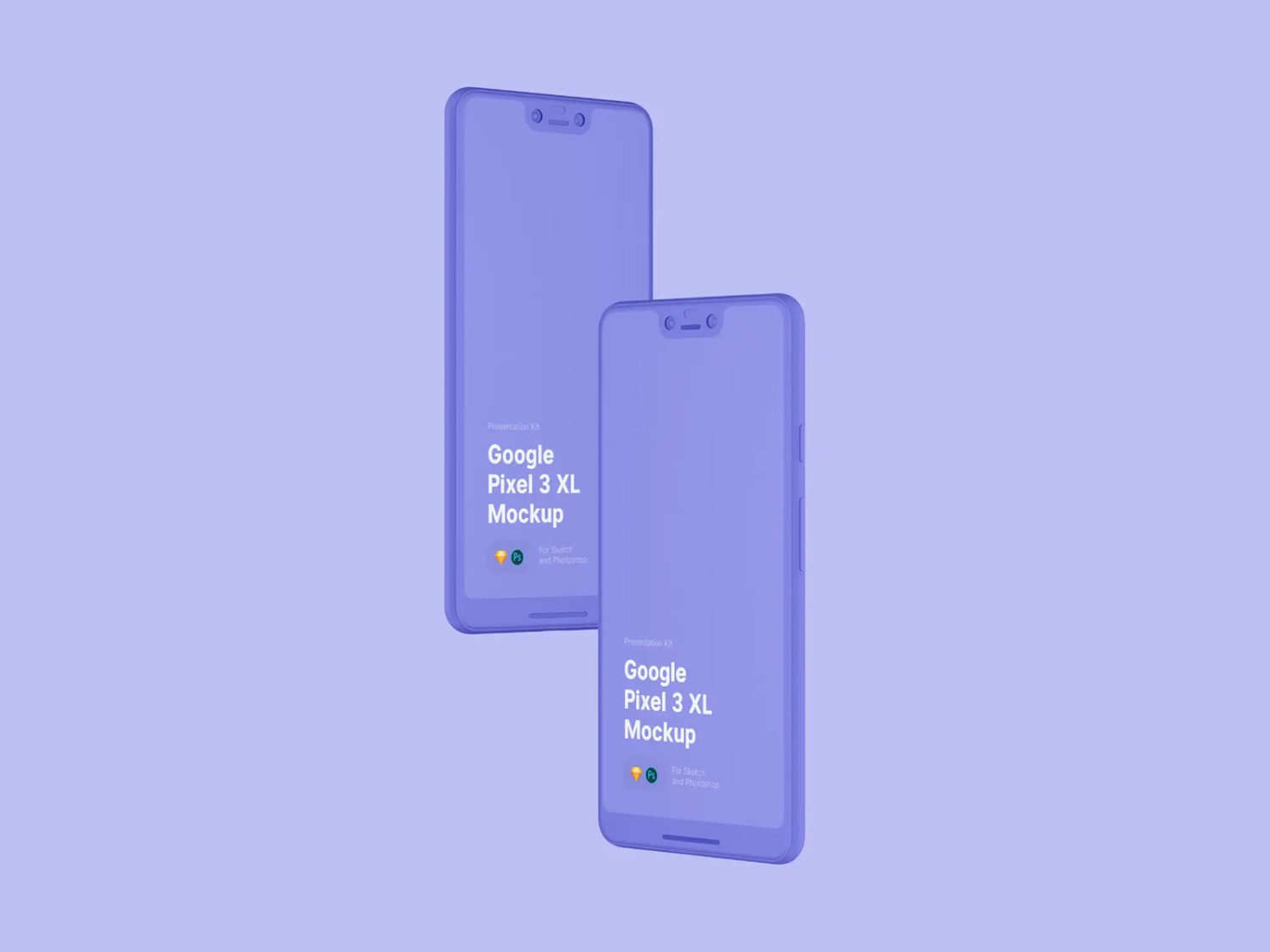 Google Pixel Android Smartphone Mockup | Realistic and Clay | Free Mockup