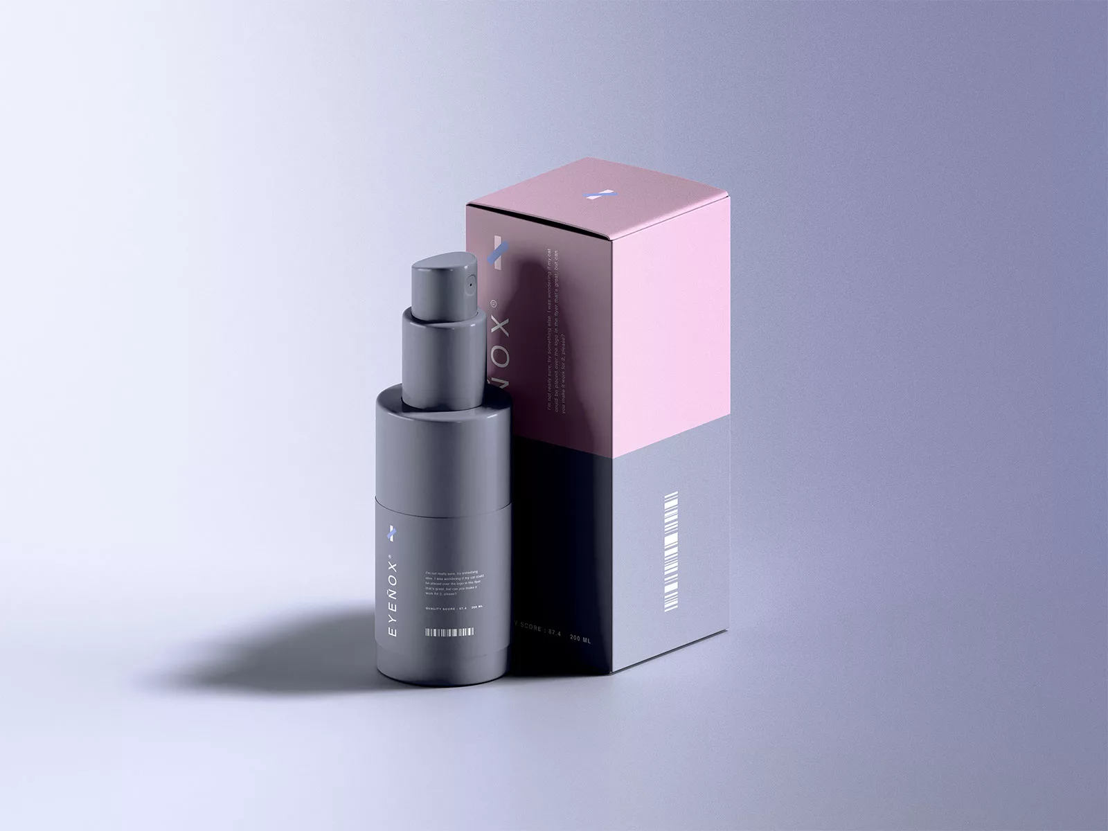 Spray bottle mockup | The Free Mockup