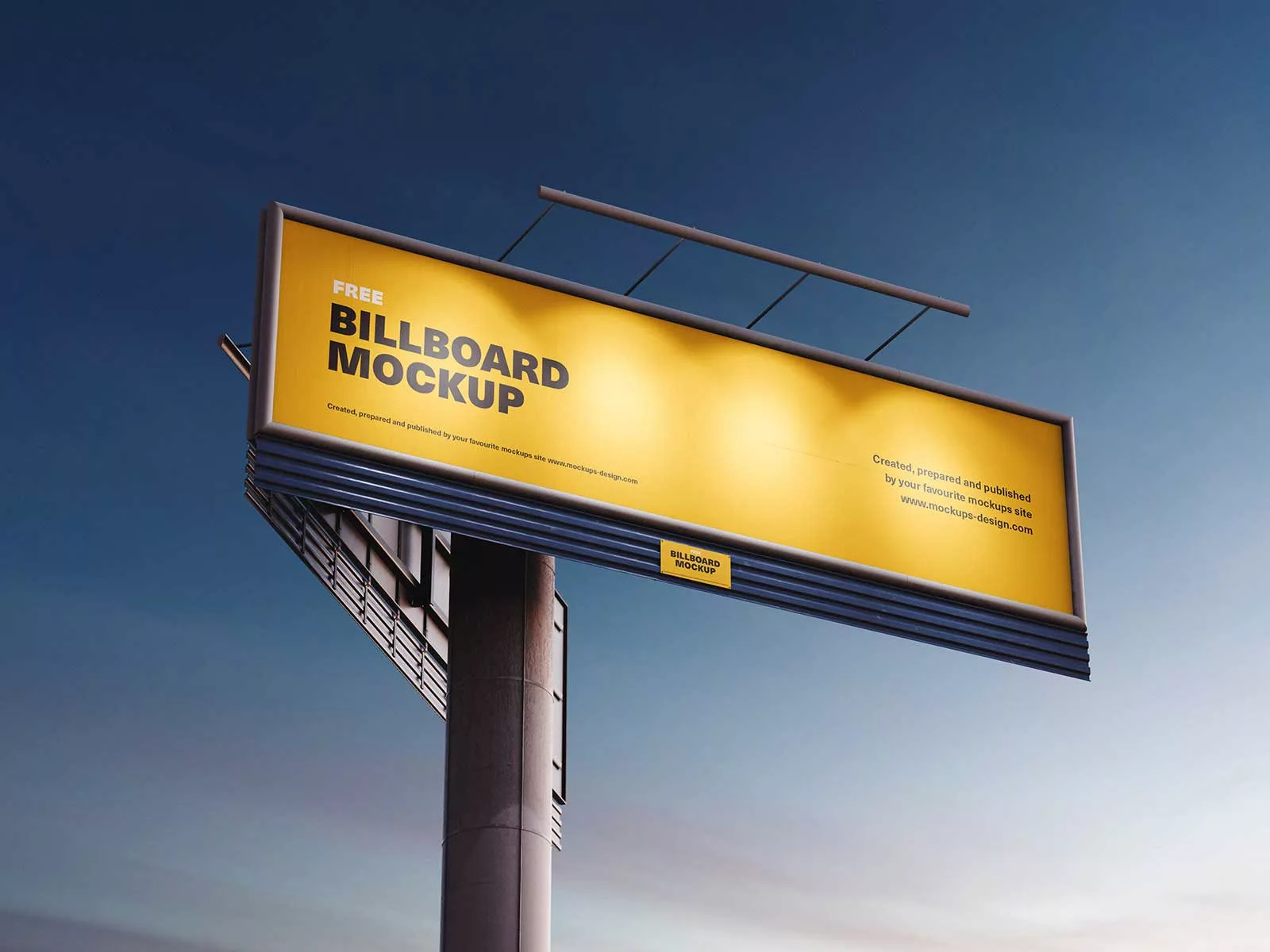 Billboard Mockup Advertising in PSD | The Free Mockup