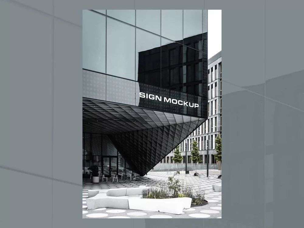 Corporate-Building-Sign-Mockup – Free Mockup