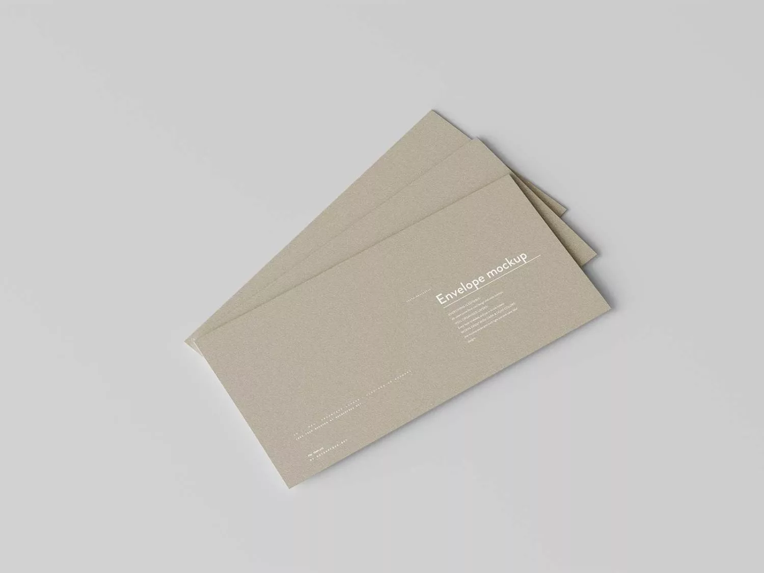 Corporate Envelope Mockups | The Free Mockup