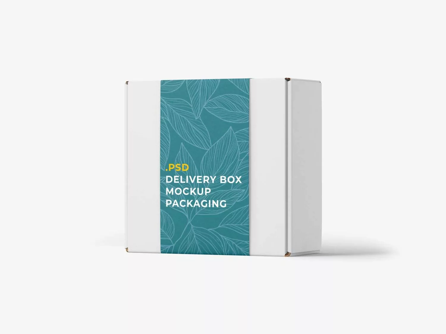 Delivery Box Mockup Packaging | The Free Mockup