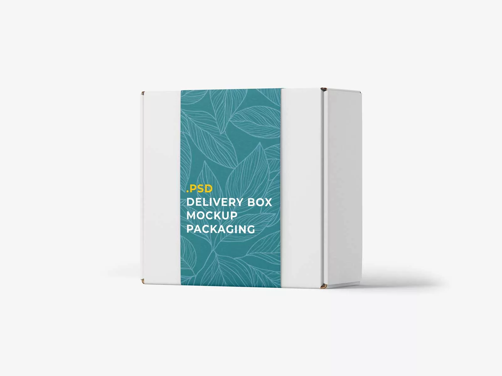 Delivery Box Mockup Packaging | The Free Mockup